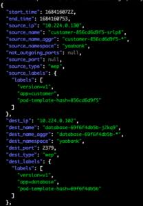 Leveraging Calico flow logs for enhanced observability