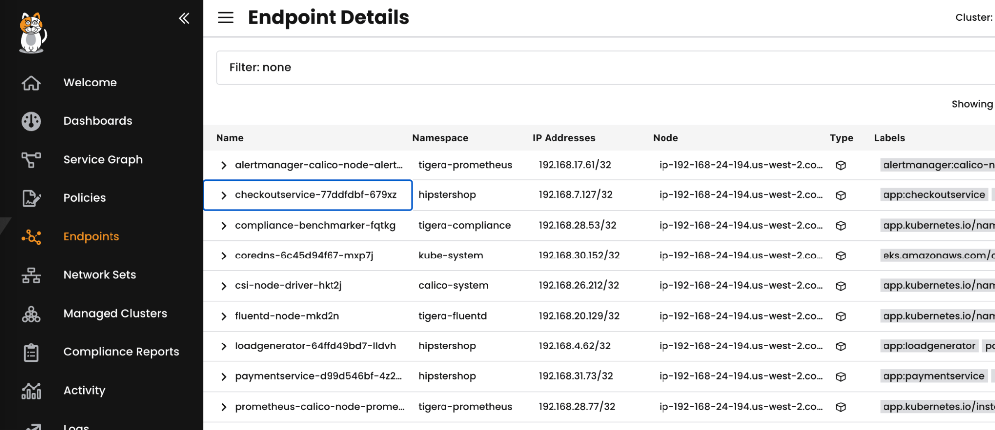 How to observe and troubleshoot microservices connectivity in Amazon EKS | Tigera - Creator of ...
