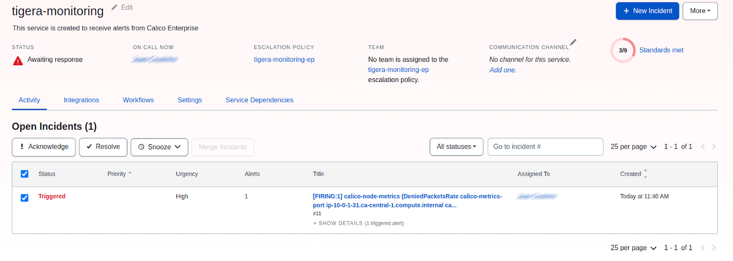 Integrating Prometheus Alertmanager With Pagerduty In Calico Tigera 9372