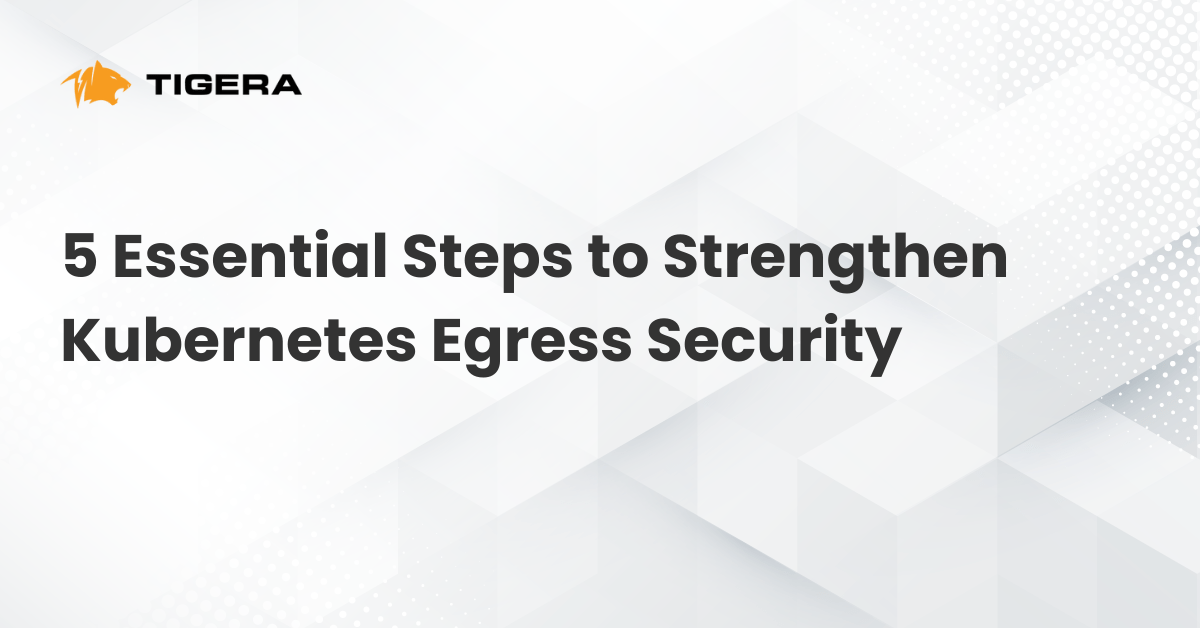 5 Essential Steps to Strengthen Kubernetes Egress Security