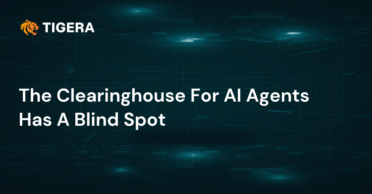 The Clearinghouse For AI Agents Has A Blind Spot
